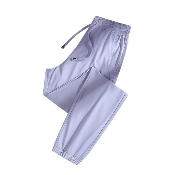 Cool Comfort Loose Fit Jogger Pants for Girls, Breathable Drawstring ...