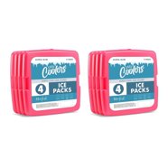 Cool Coolers Reusable Flexible Soft Ice Packs for Lunch Box & Cooler ...