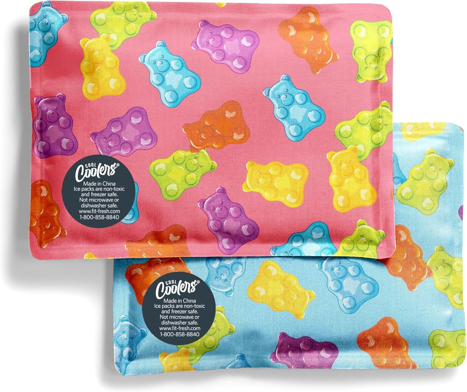 Cool Coolers Reusable Flexible Ice Packs, 2pk, Slim & Pliable - Walmart.com