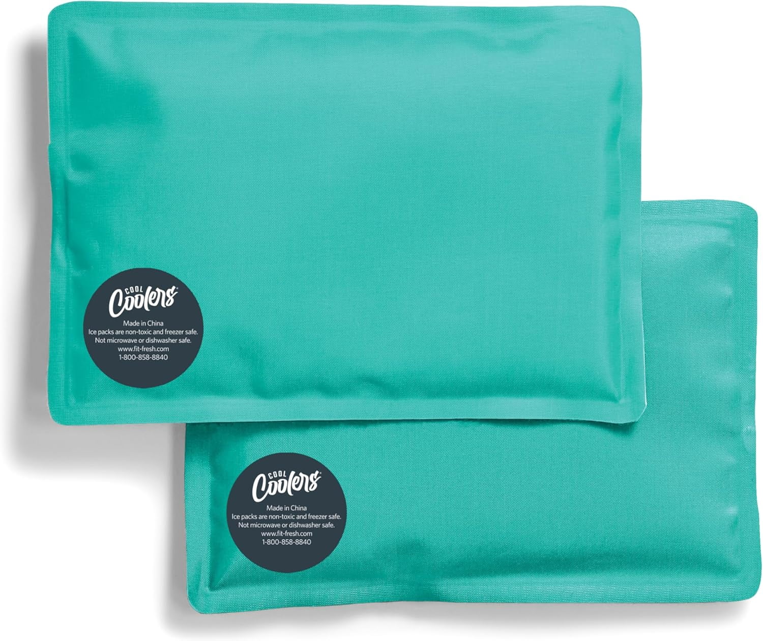 Cool Coolers Soft Ice, Flexible Stretch Nylon Reusable Ice Packs for ...