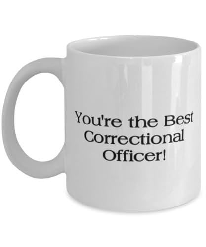 Cool Correctional officer Gifts, You're the Best!, Correctional officer ...