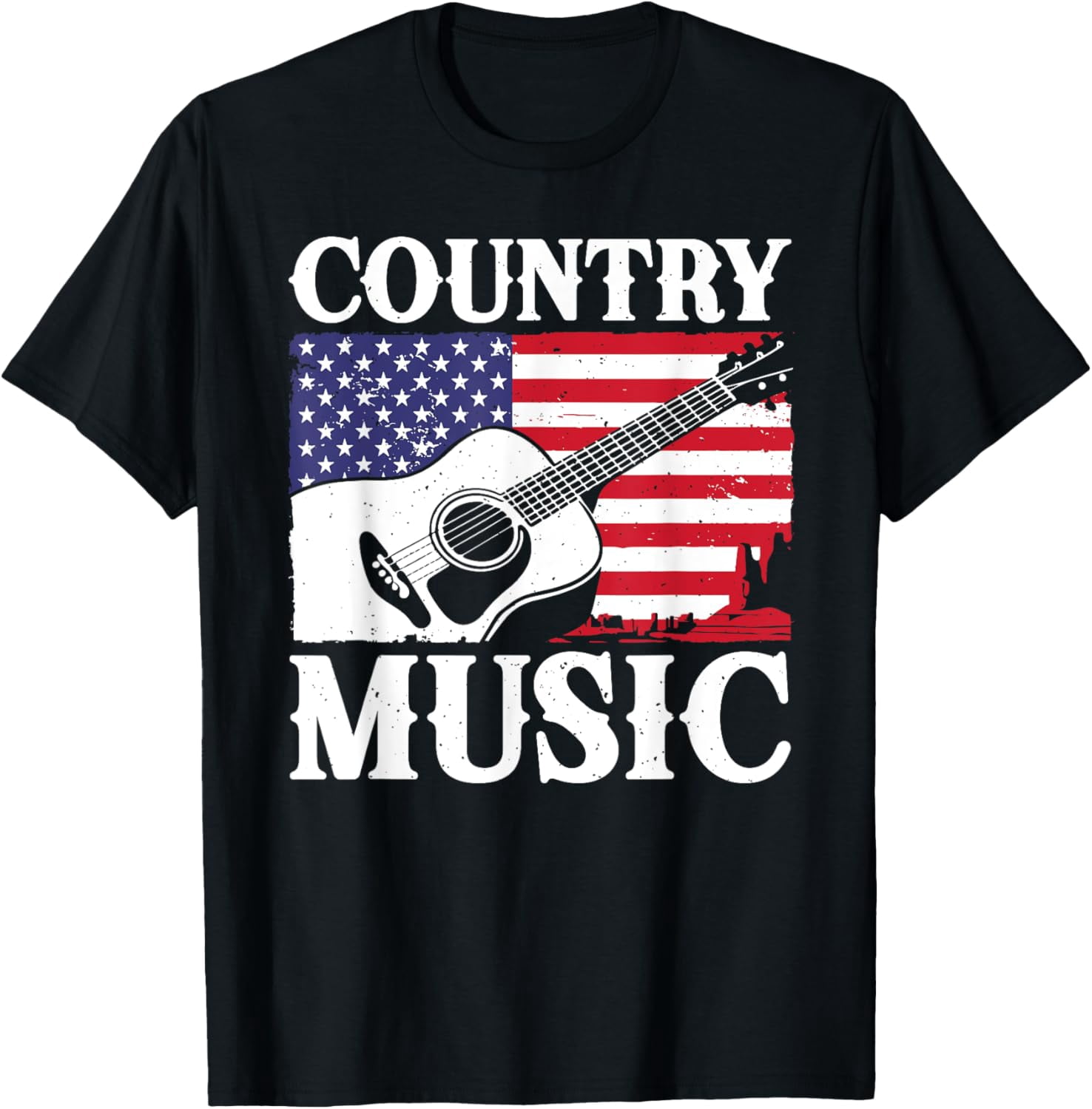 Cool Country Music Art For Men Women Classic Country Music T-Shirt ...