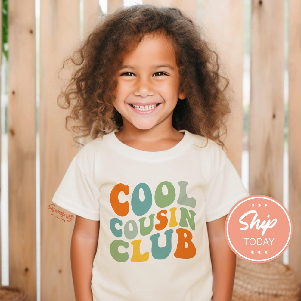 Cool Cousin Club Shirt, Cousin Crew Apparel, New Cousin Announcement ...