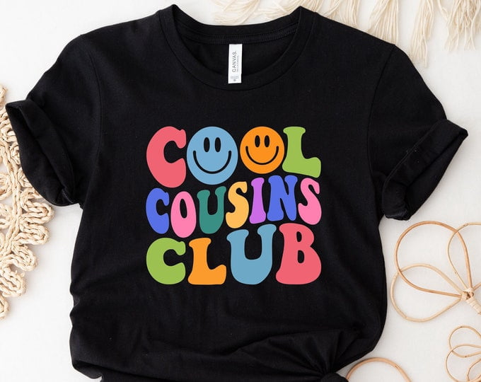 Cool Cousin Club Shirt, Cousin Shirt, Cousin Shirt, Cousin Crew Shirt ...