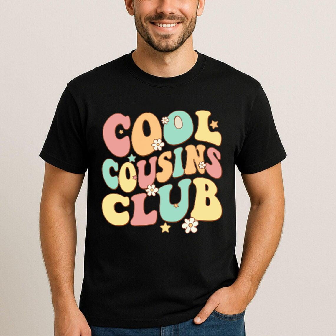 Cool Cousins Club Groovy Retro Matching Family Reunion Unisex T-Shirt ...