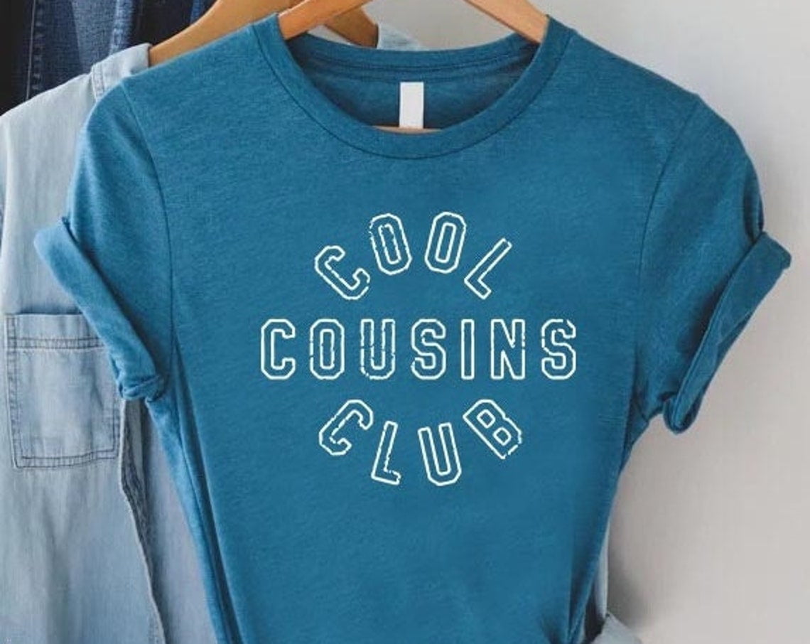 Cool Cousins Club Shirt,Family Reunion T-Shirts,Cousin Team Gifts, New To The Cousin Crew,Big ...