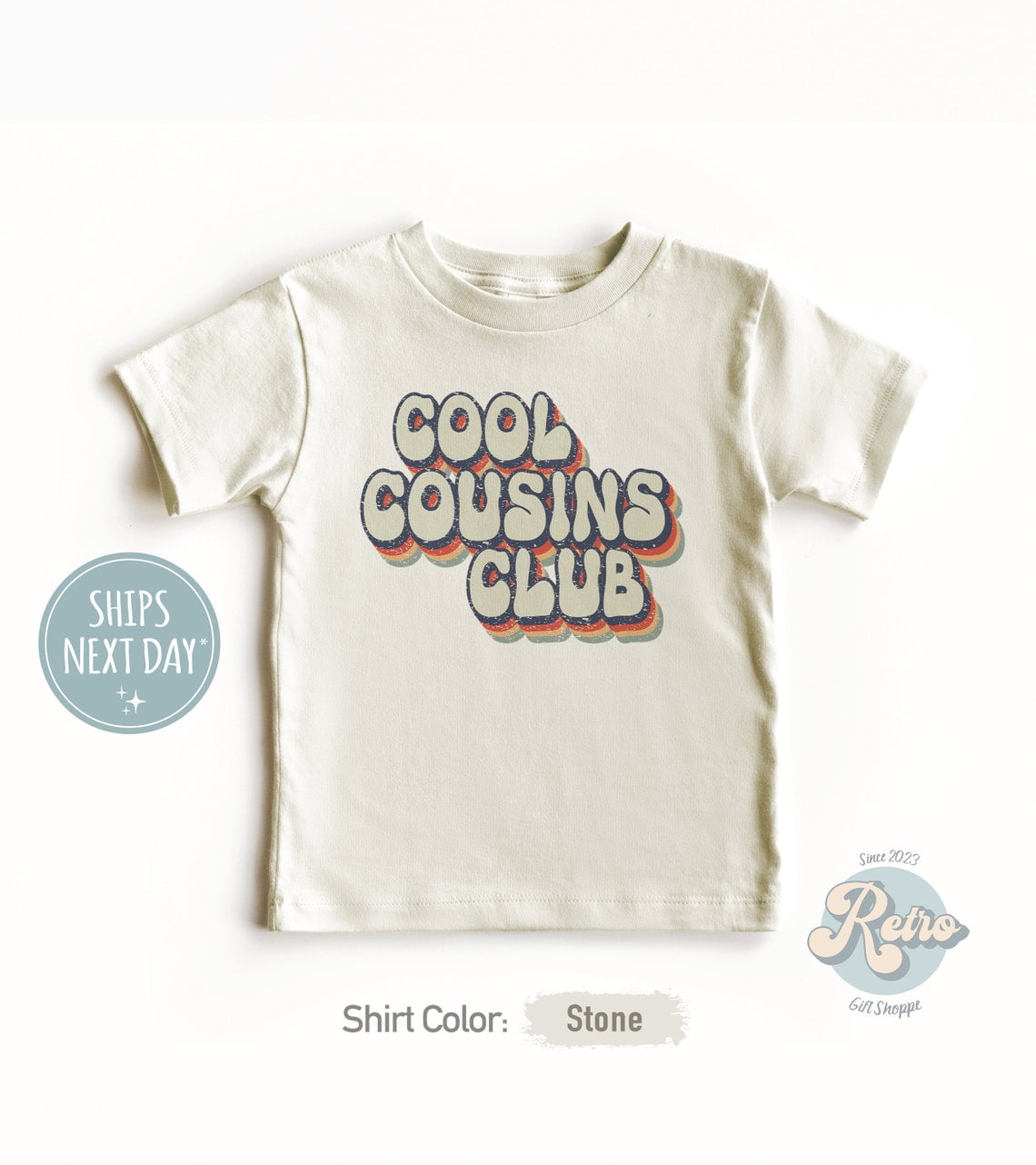 Cool Cousins Club Toddler Shirt - Matching Cousin Natural Kids Tee ...