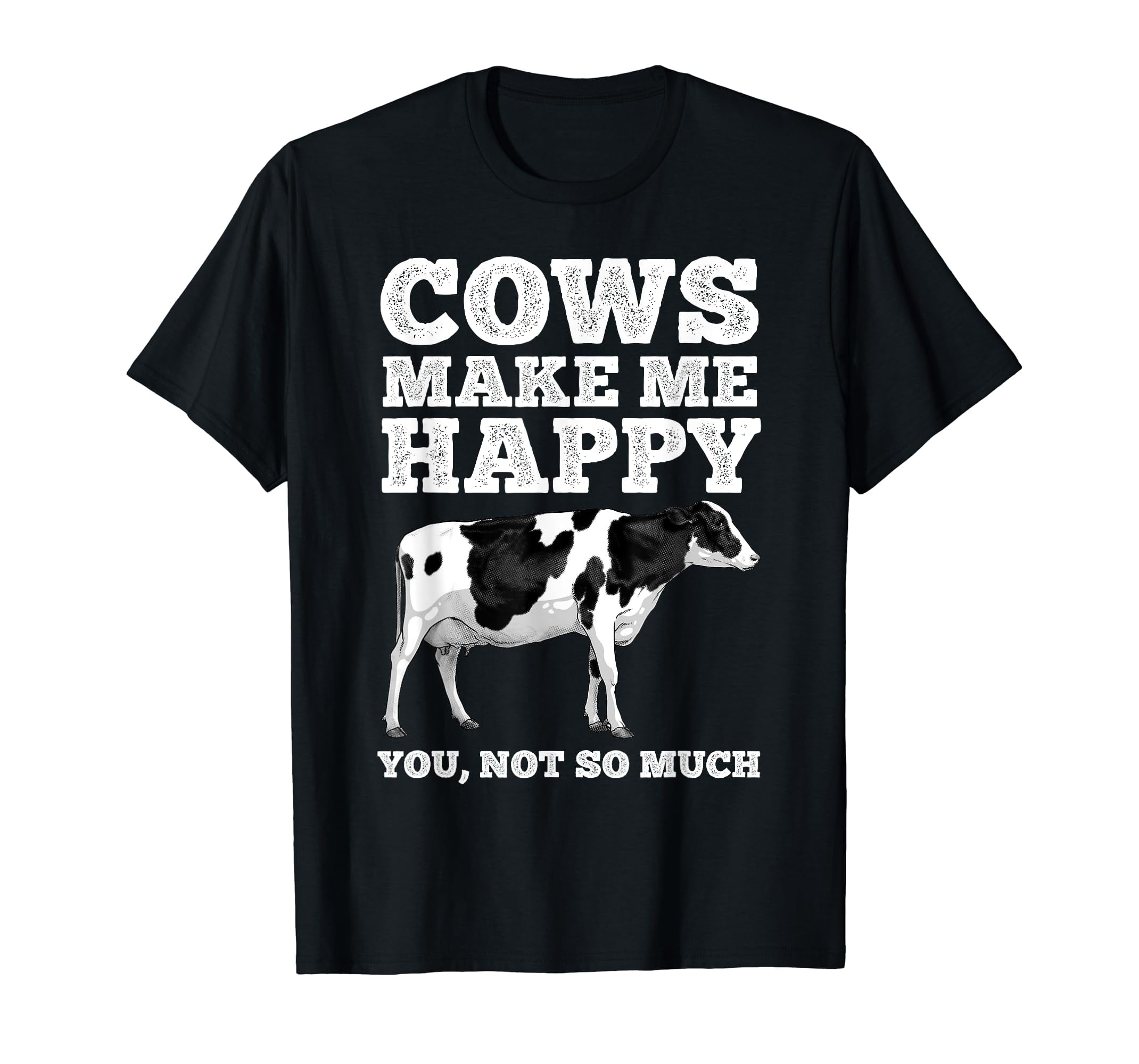 Cool Cow Art For Men Women Cow Farmer Dairy Cows Farm Animal T-Shirt ...