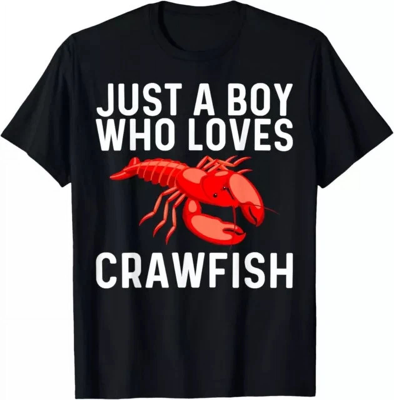 Cool Crawfish Art For Lobster Crawdad Boil Food Tees Unisex S-5XL Hot ...