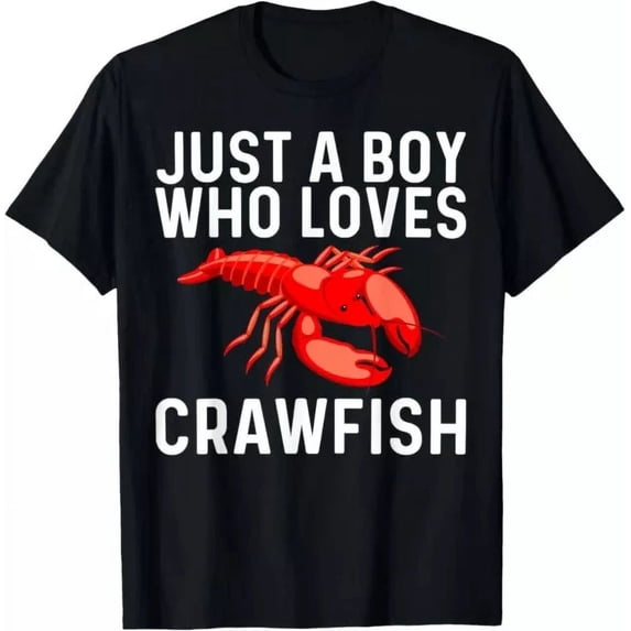 Cool Crawfish Art For Lobster Crawdad Boil Food Tees Unisex S-5XL Hot ...