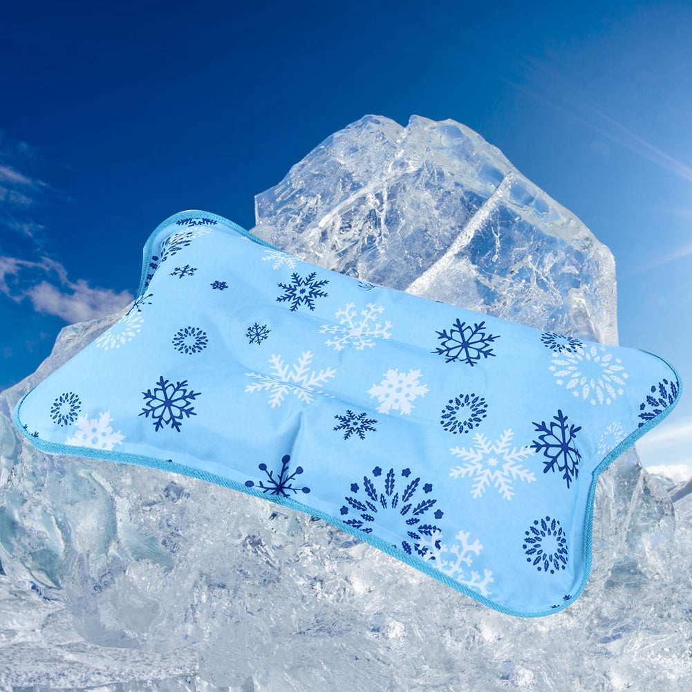 Cool Cushion Ice Pillow, Waterproof PVC, for Kids & Adults, Home/Travel ...
