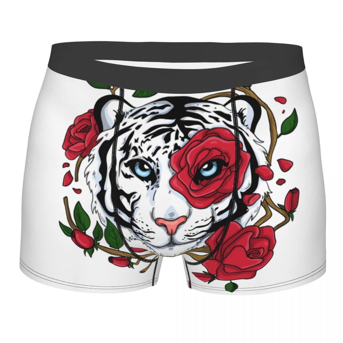 Cool Cute Tiger Boxers Shorts Panties Male Sexy Underpants Stretch Wild ...