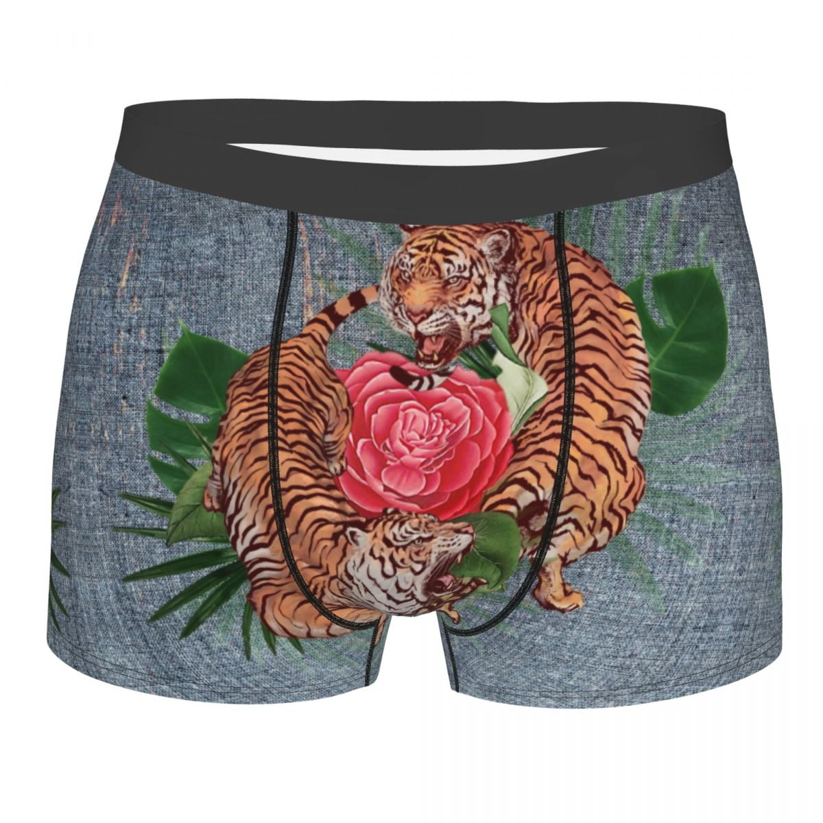 Cool Cute Tiger Boxers Shorts Panties Male Sexy Underpants Stretch Wild ...