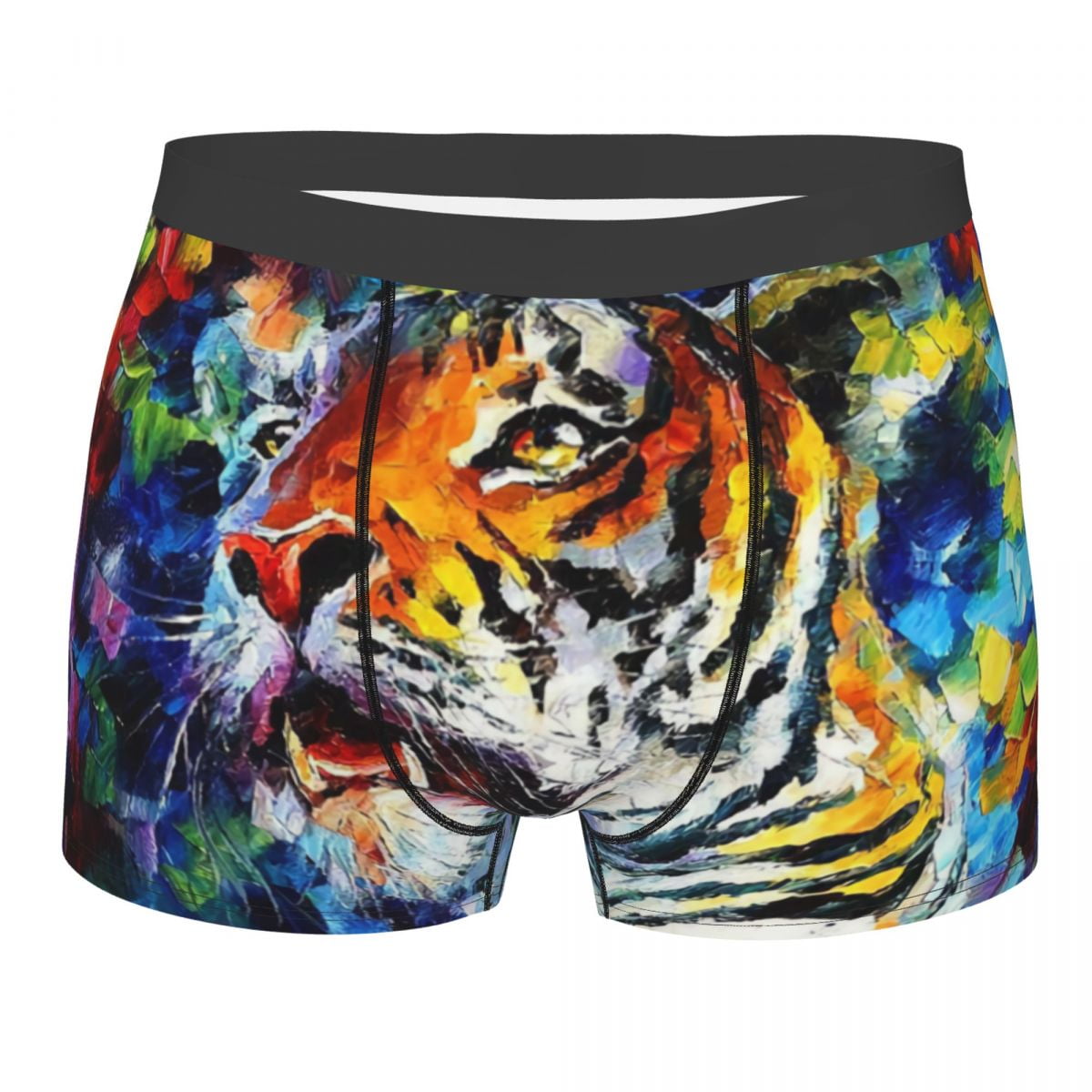 Cool Cute Tiger Boxers Shorts Panties Male Sexy Underpants Stretch Wild ...