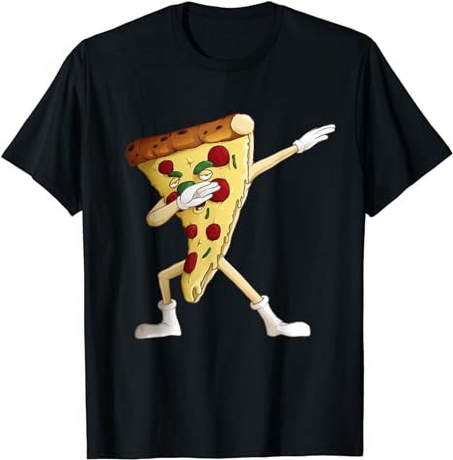 Cool Dabbing Pizza | Funny Italian Pie Hip-Hop Dancer Gift T-Shirt ...