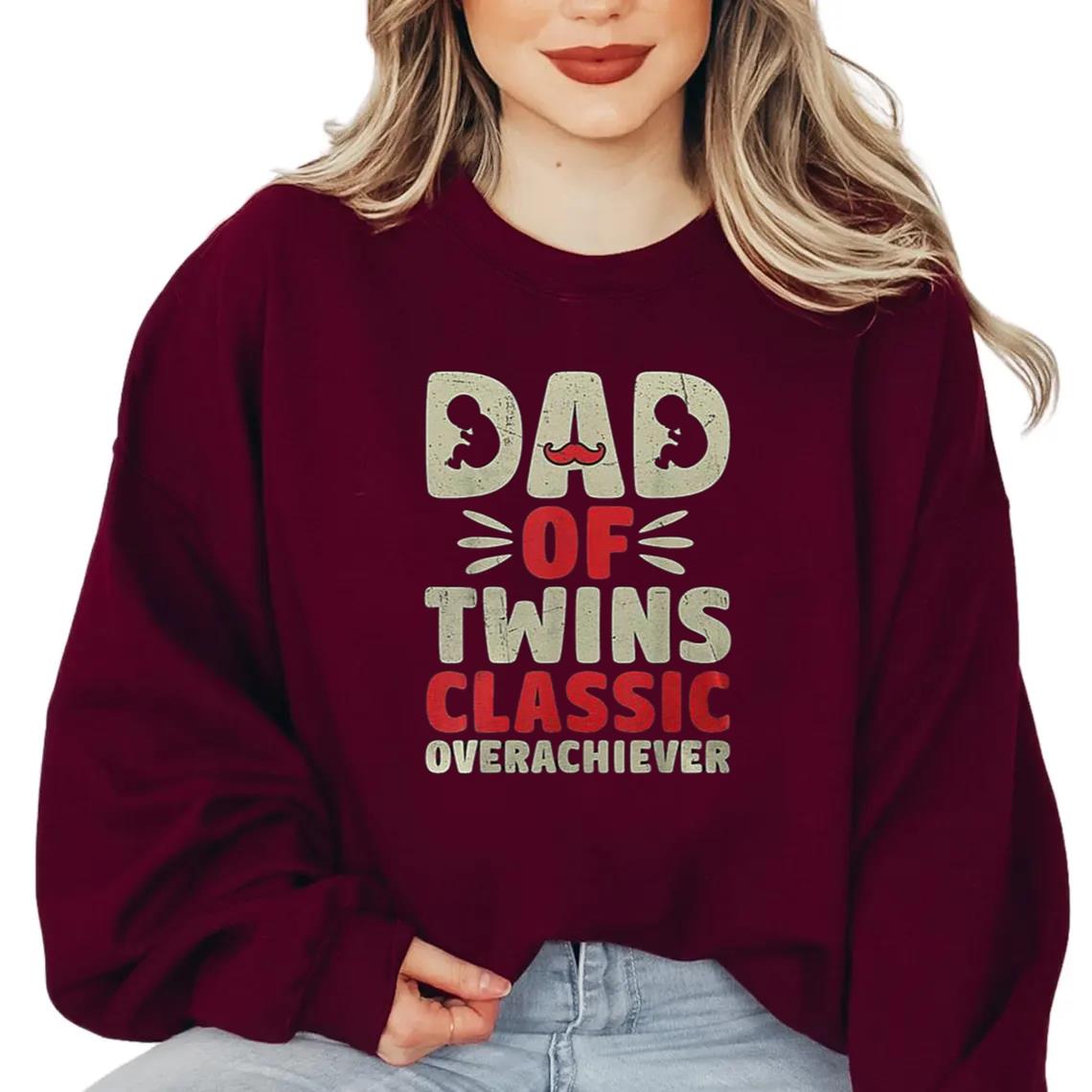 Cool Dad Of Twins Classic Overachiever Funny Father's Day Humor Parent ...