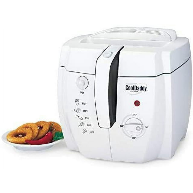 Cool Daddy White 2 Deep Fryer - Walmart.com