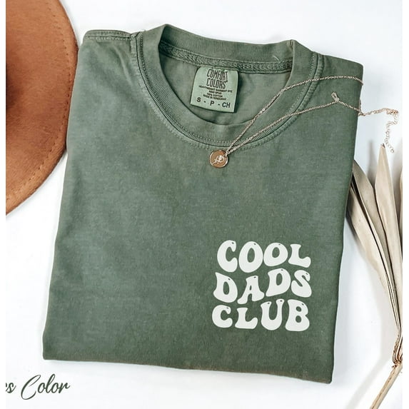 Cool Dads Club Comfort Colors Shirt, Fun Retro Dad Tee, Gift For Father ...
