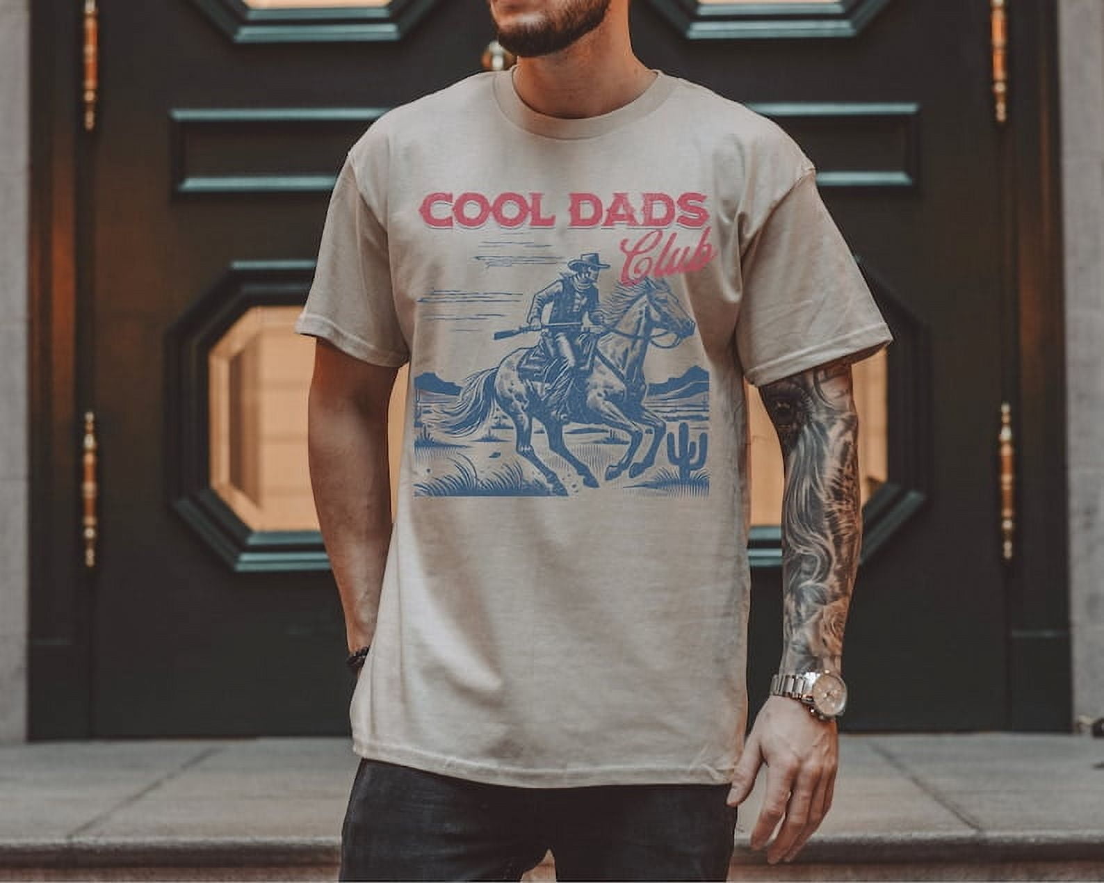 Cool Dads Club Shirt, Cowboy T-Shirt, Funny Husband Shirt, Gift for Him ...