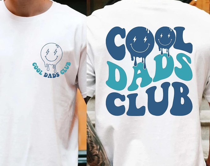 Cool Dads Club Shirt for Men, Dad Sweatshirt, Pregnancy Announcement ...