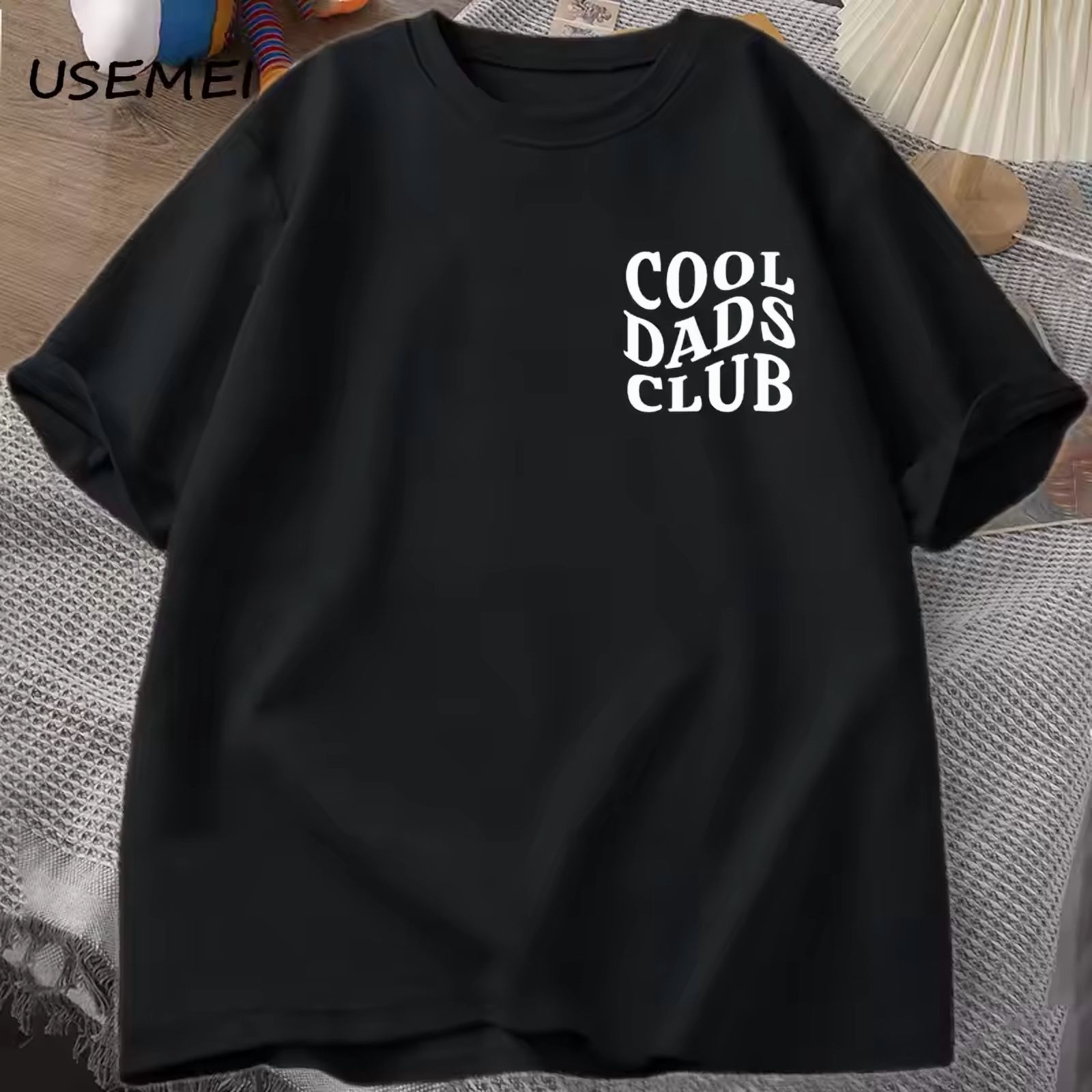 Cool Dads Club Tshirt Father's Day Funny Husband T-Shirt Daddy Dad To ...