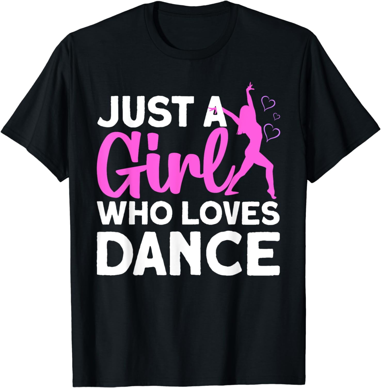 Cool Dance For Girls Women Hip Hop Dancer Ballroom Dancing T-Shirt ...