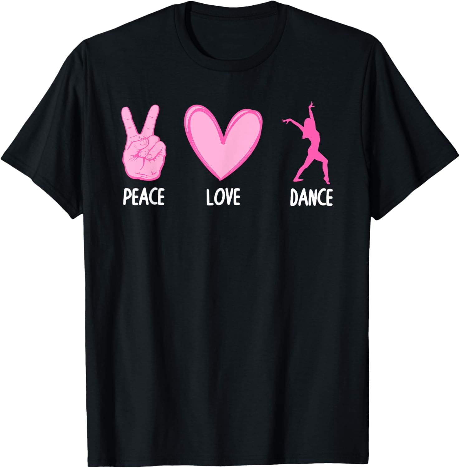 Cool Dance For Women Girls Dancing Related Hip Hop Dancer T-Shirt ...