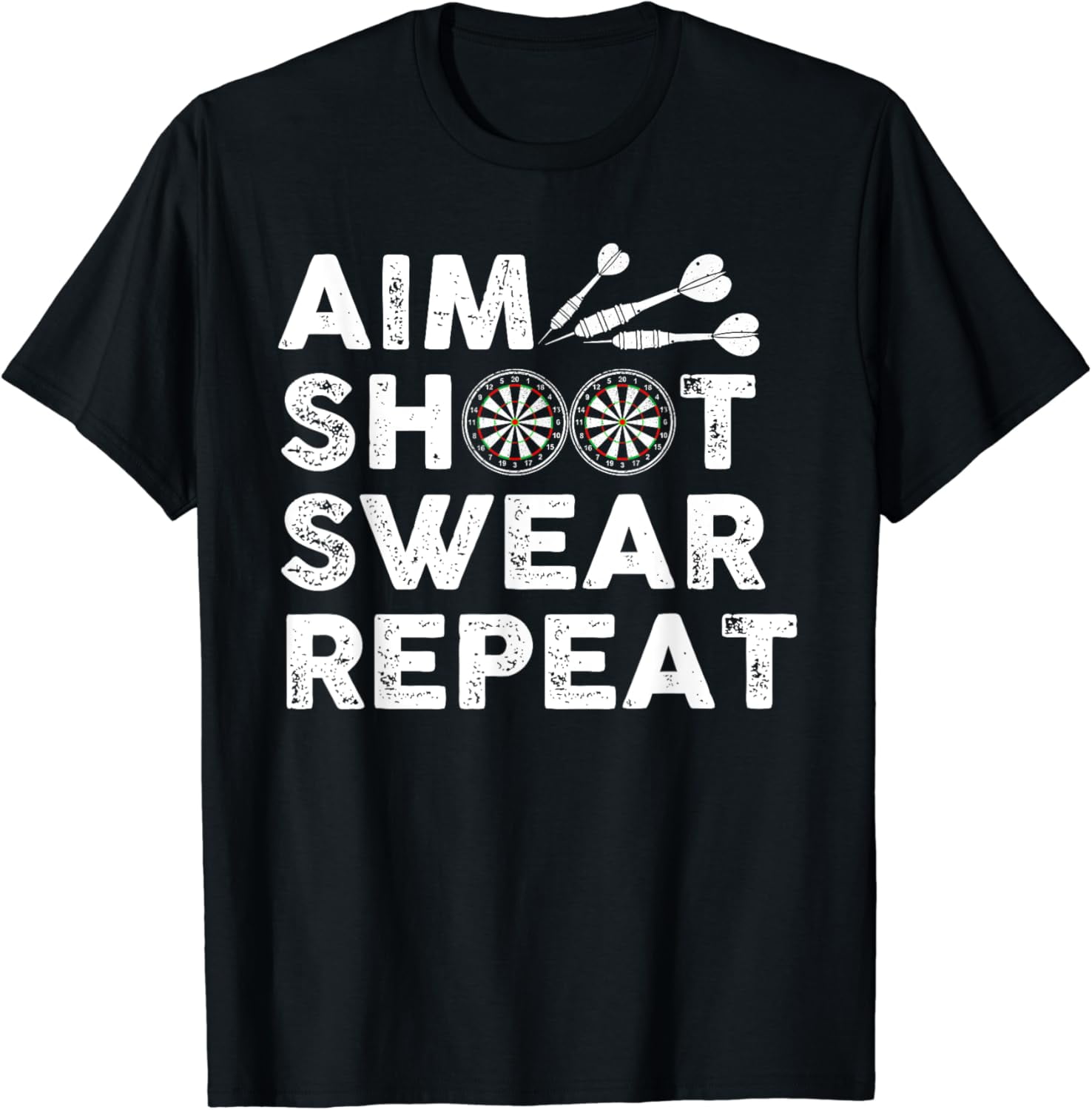 Cool Darts Art For Men Women Dart Player Throwing Sport T-Shirt ...