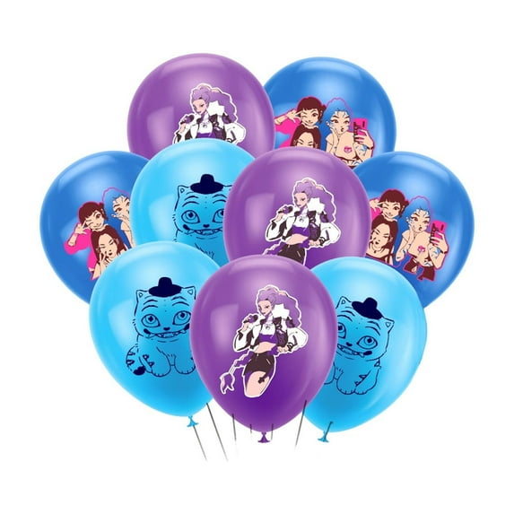 Cool Demon_Hunter Cartoon Birthday Party Decorations Kpop Music Themed ...