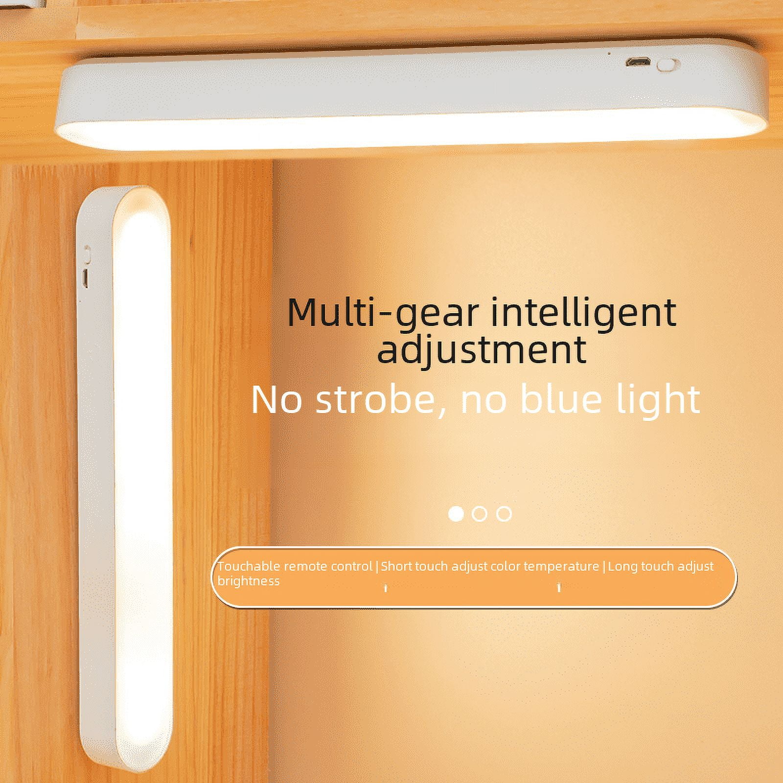 Cool Desk Lamp Eye Protection Remote Control Dual-Purpose Three-Color ...