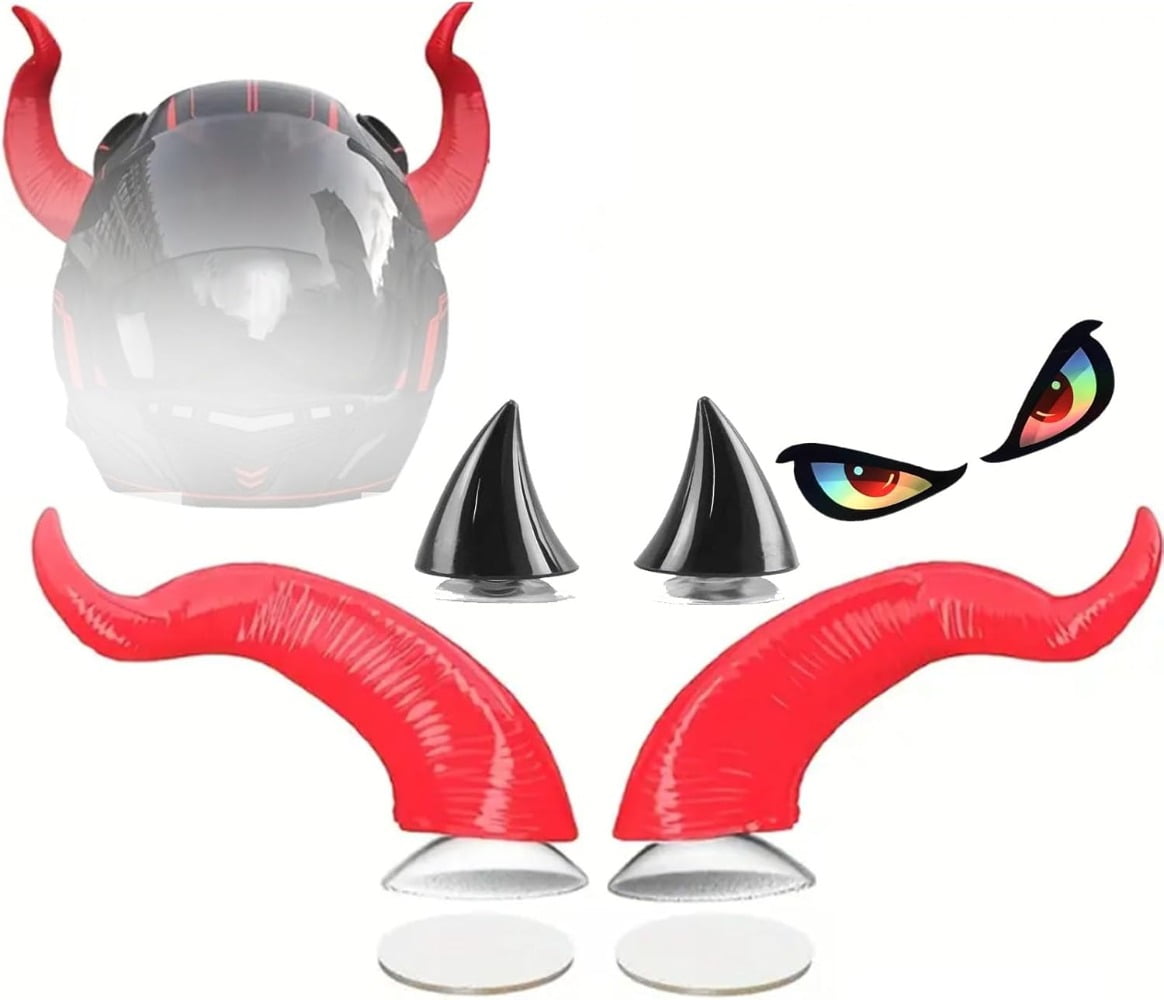 Cool Devil Horns Motorcycle Horn Set: Eye - Catching Accessories for ...