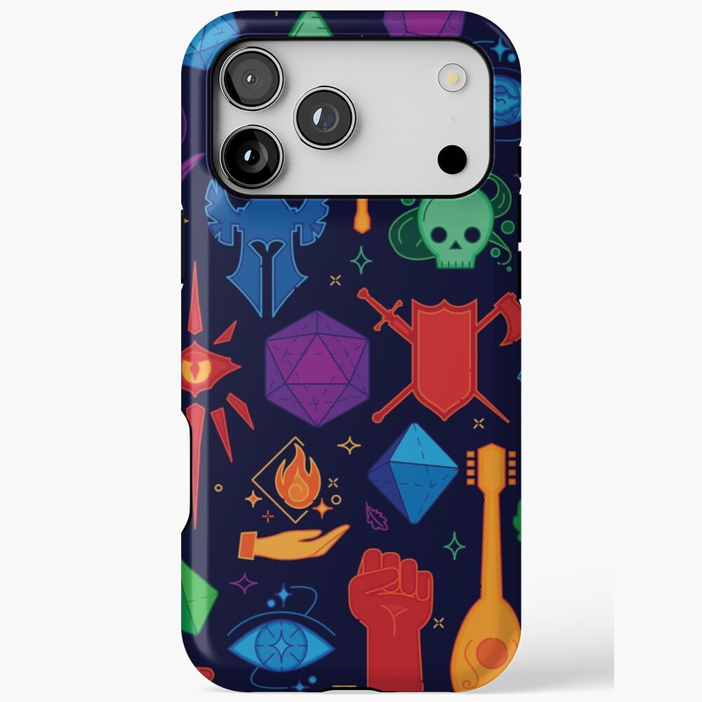Cool DnD Forever Colorful Logo Phone Cover for iPhone 11 12 13 14 15 16 ...
