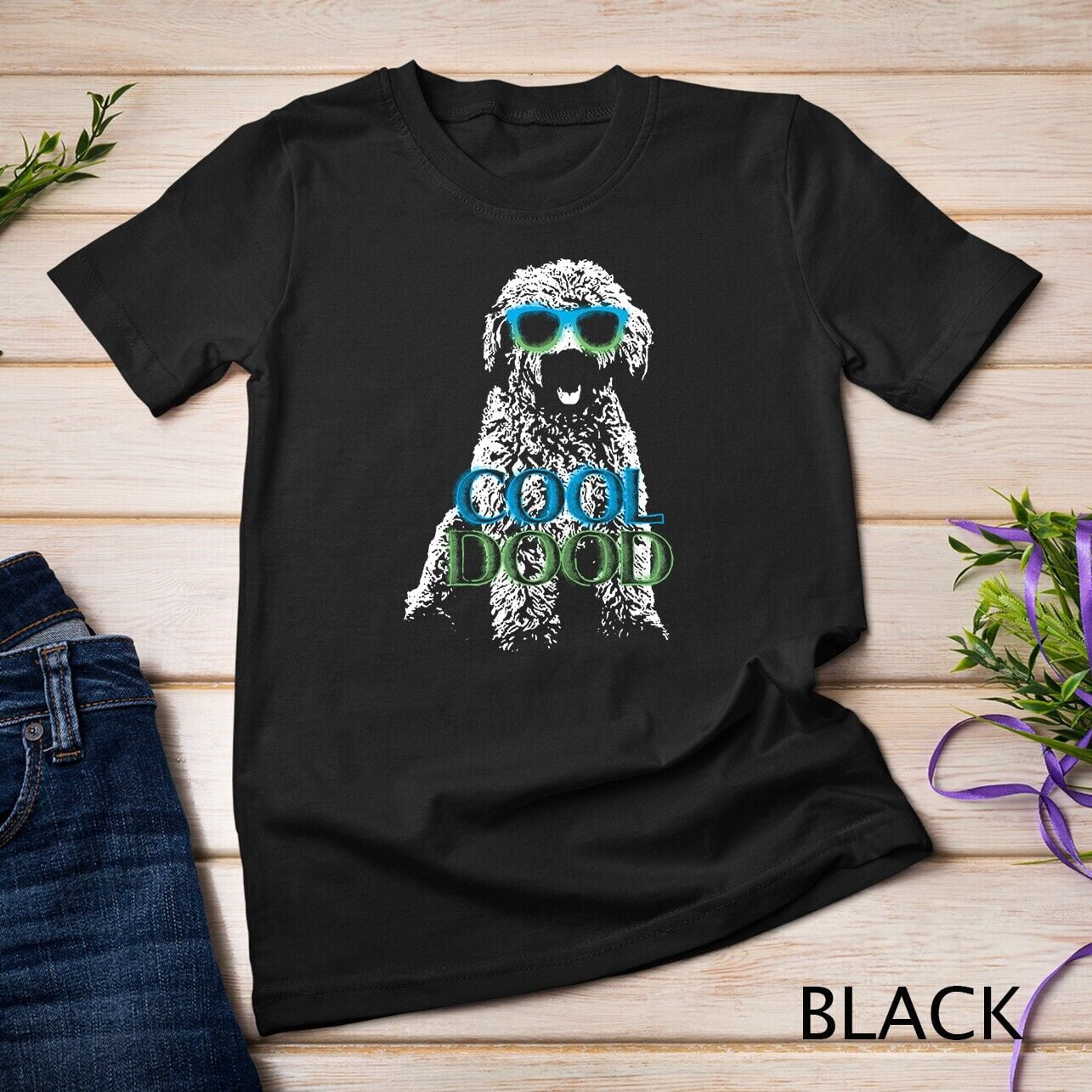 Cool Dood Doodle Dog Shirt Golden Doodle Unisex T-shirt - Walmart.com