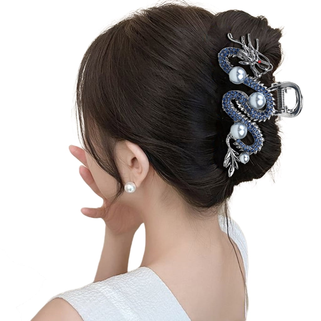 Cool Dragon Hairpin Hair Claw Women Blingbling Hair Claw Hair ...