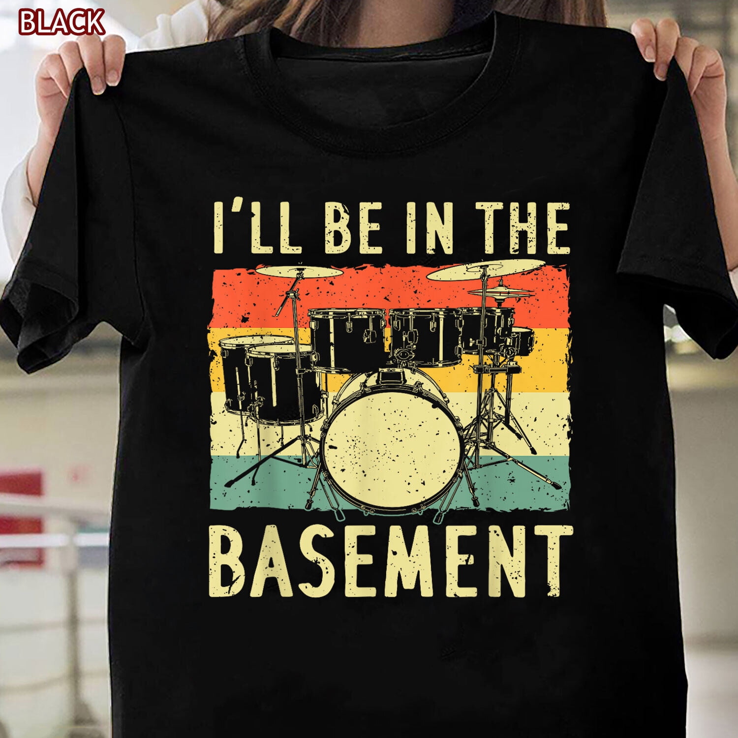 Cool Drumming Shirt for Men Women Drum Set Design Perfect for Drummer ...