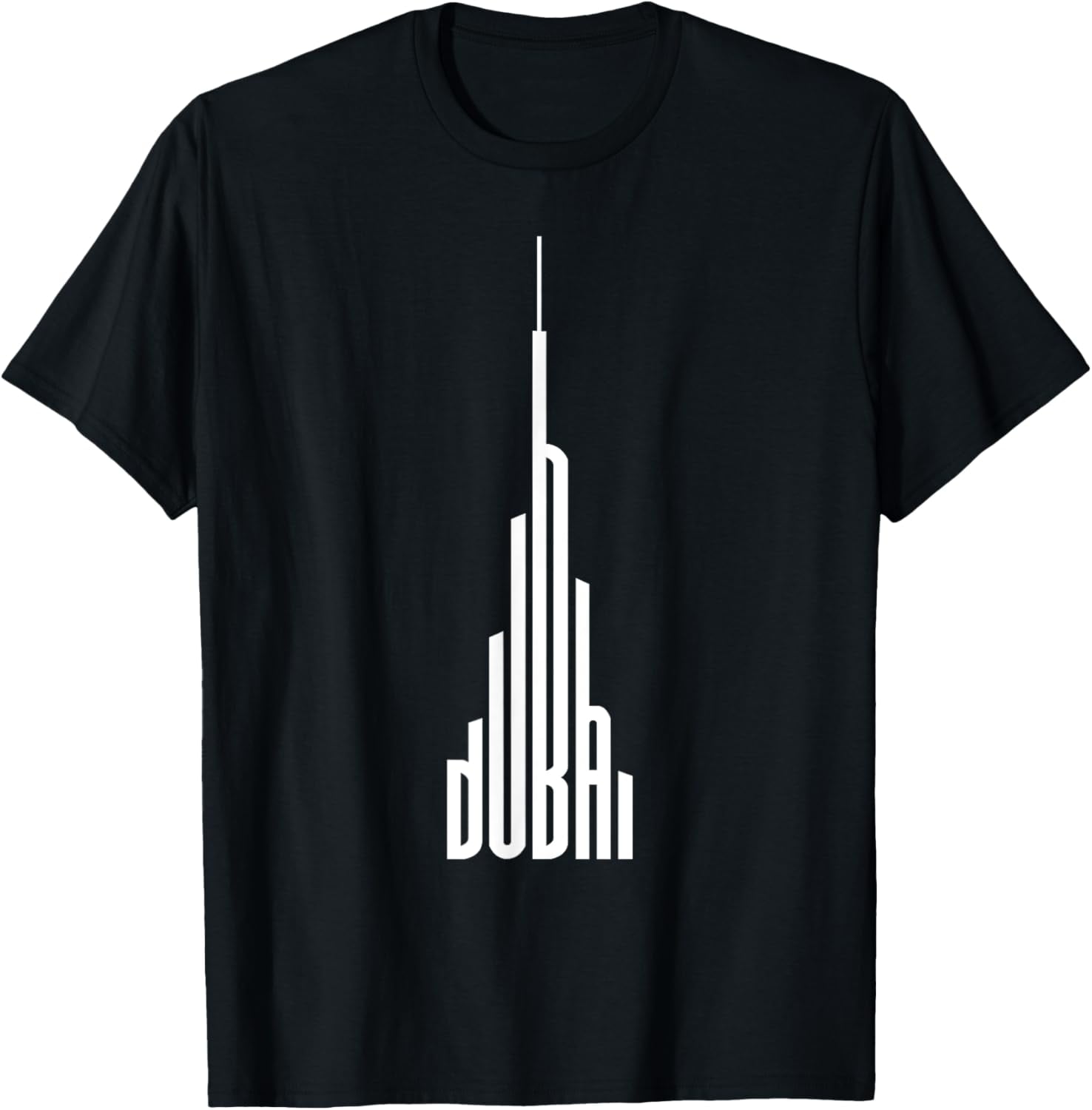 Cool Dubai Burj Khalifa Skyscraper Vintage Royalty Dubai UAE T-Shirt ...