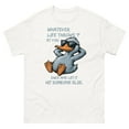 Cool Duck Quote Tee, Relaxed Duck Illustration, Motivational Life ...