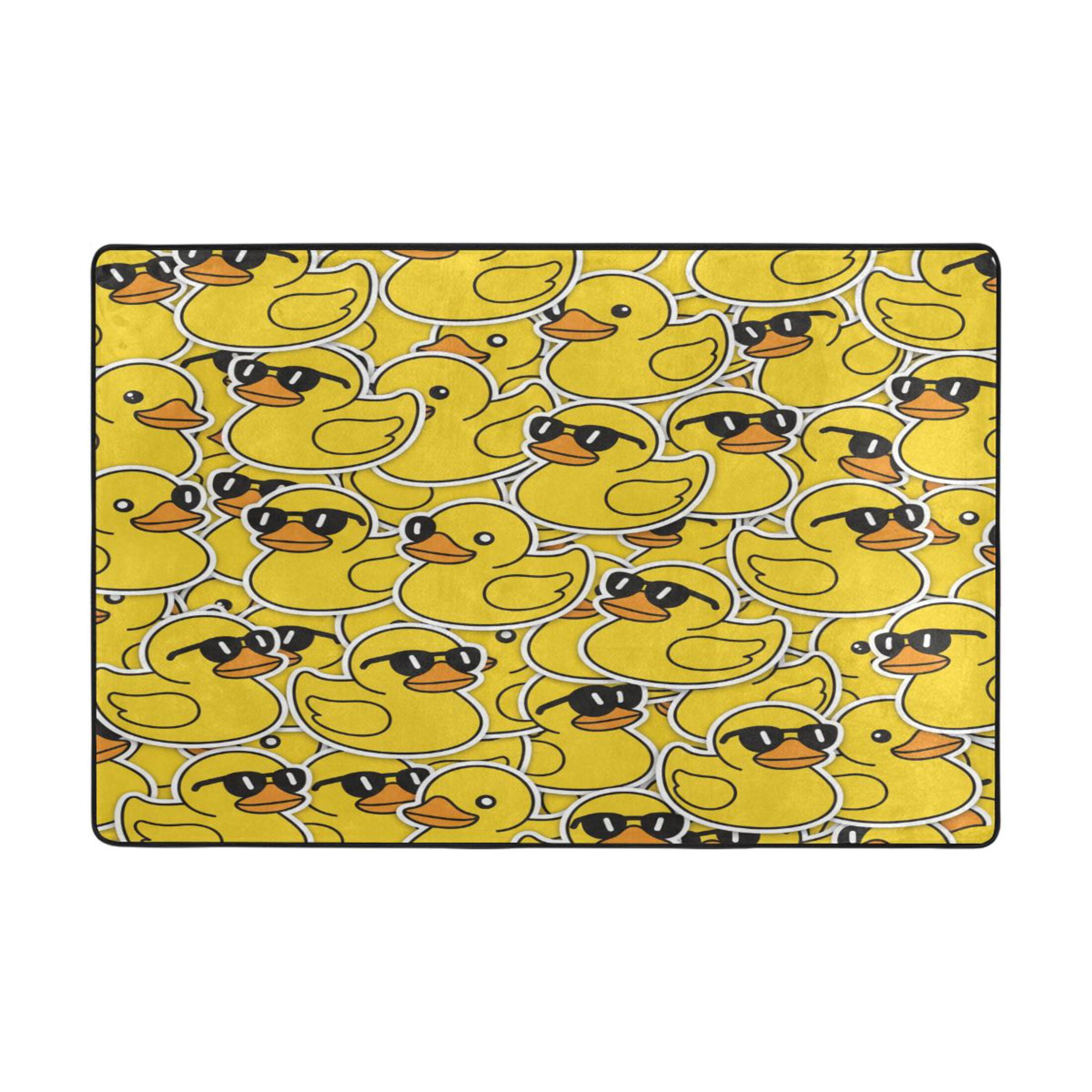 Cool Duck Rug 36x24in Memory Foam Absorbent Non Slip Plush for Bathroom ...