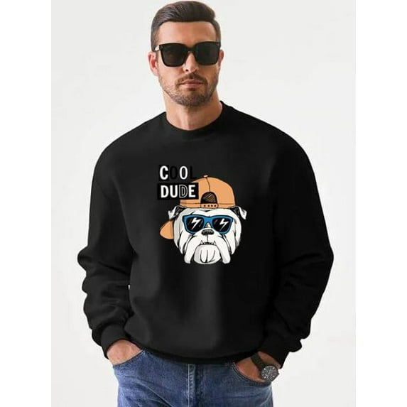 Cool Dude Funny Retro Humor Quote Cartoon Graphic Sweatshirt T-Shirt up ...