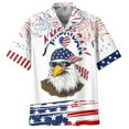 Cool Eagle American Hawaiian Shirt, Independence's Day Eagle Hawaiian ...