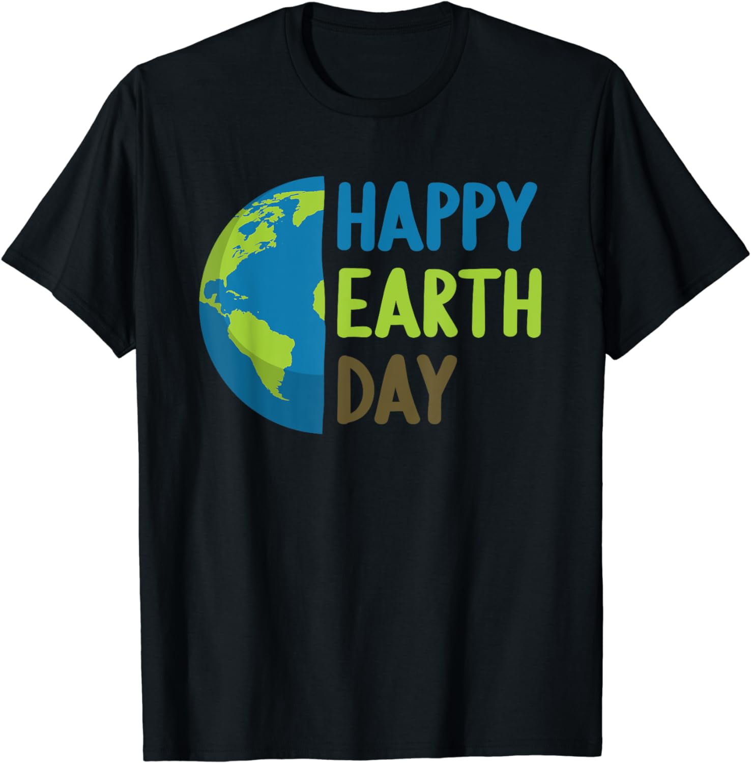 Cool Earth Day Eco-Friendly Planet Funny Design T-Shirt - Walmart.com