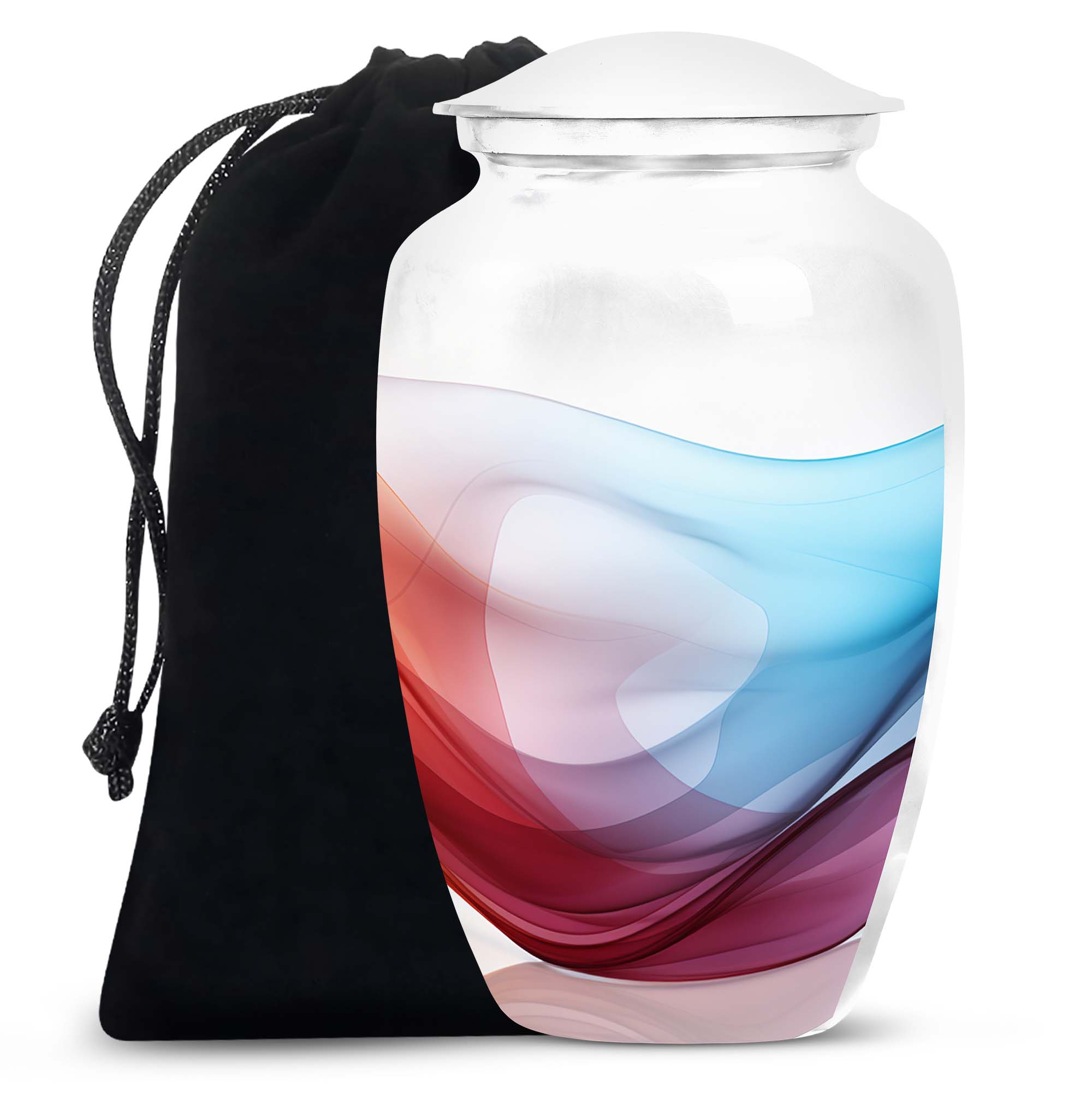 Cool Embrace - Large With Velvet Bag - Cremation Urns For Adult Ashes ...