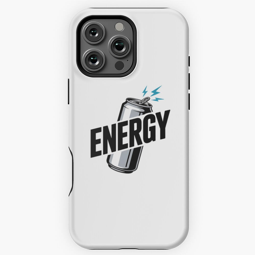 Cool Energy Drink Beverage Logo Phone Case for iPhone 16 15 14 13 12 11 ...
