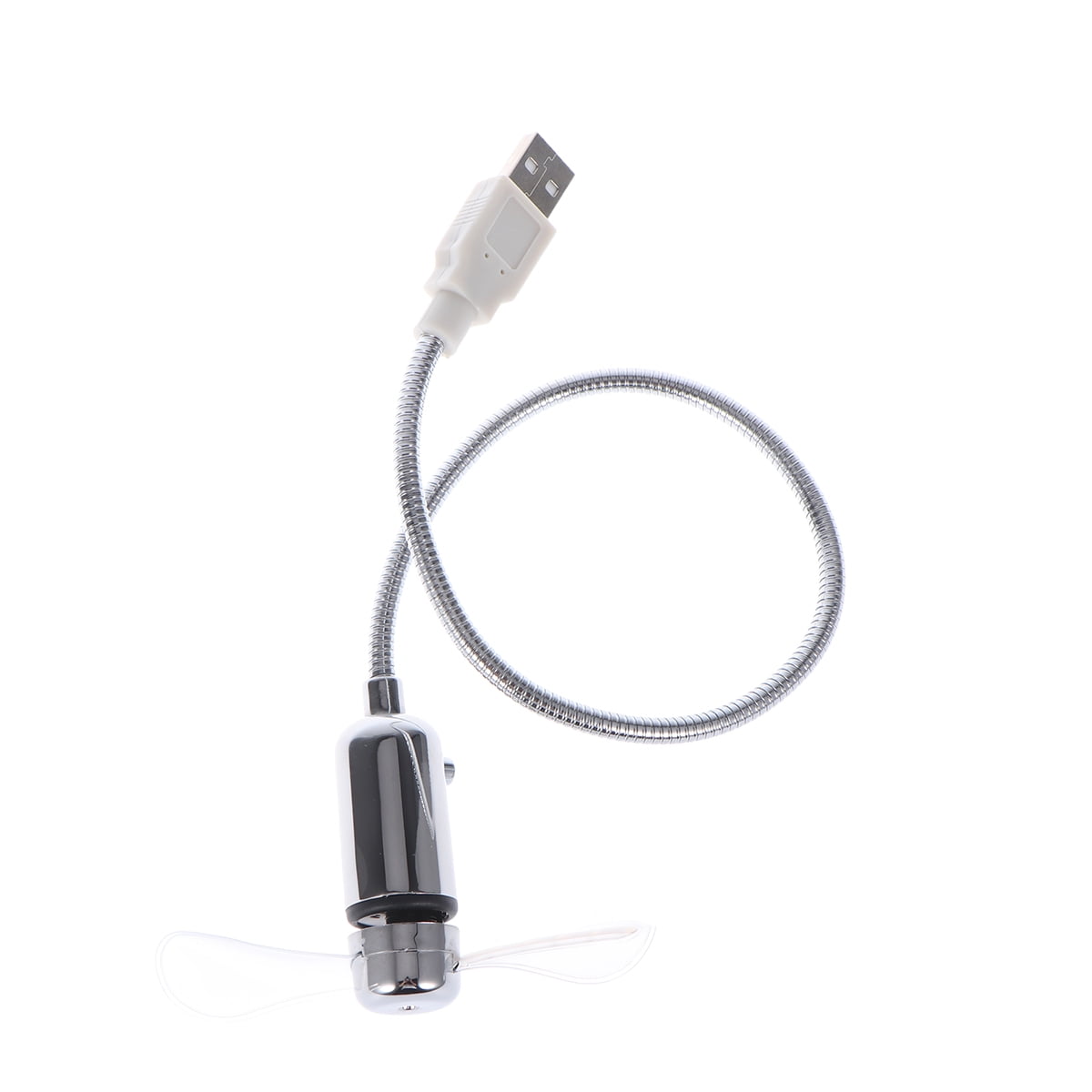 Cool Fans Clock Desk Lamp LED USB Real Time Office Shine Mini - Walmart.com