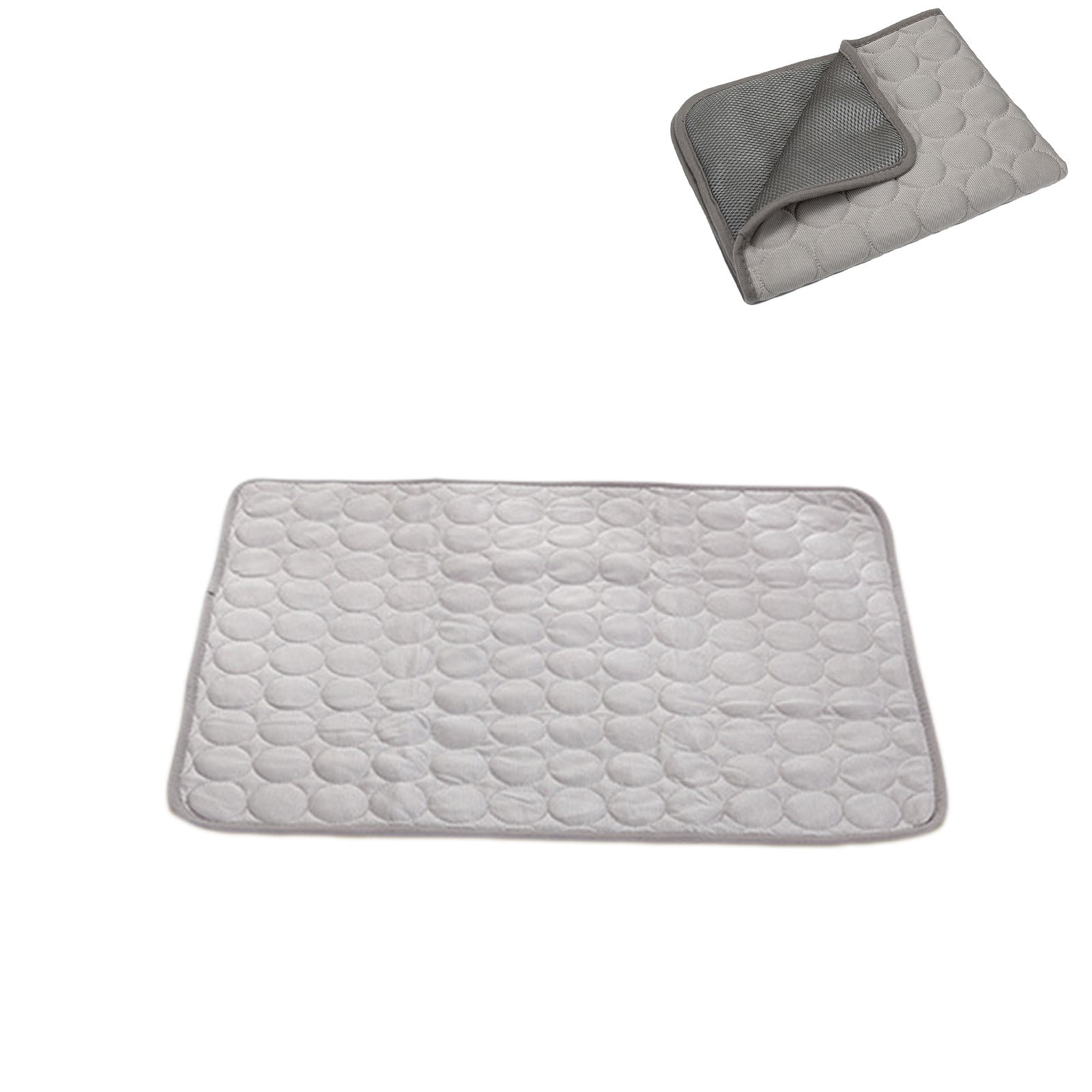 Cool Feeling Cat and Dog Mat, Breathable Ice Silk Pet Bed for Summer ...