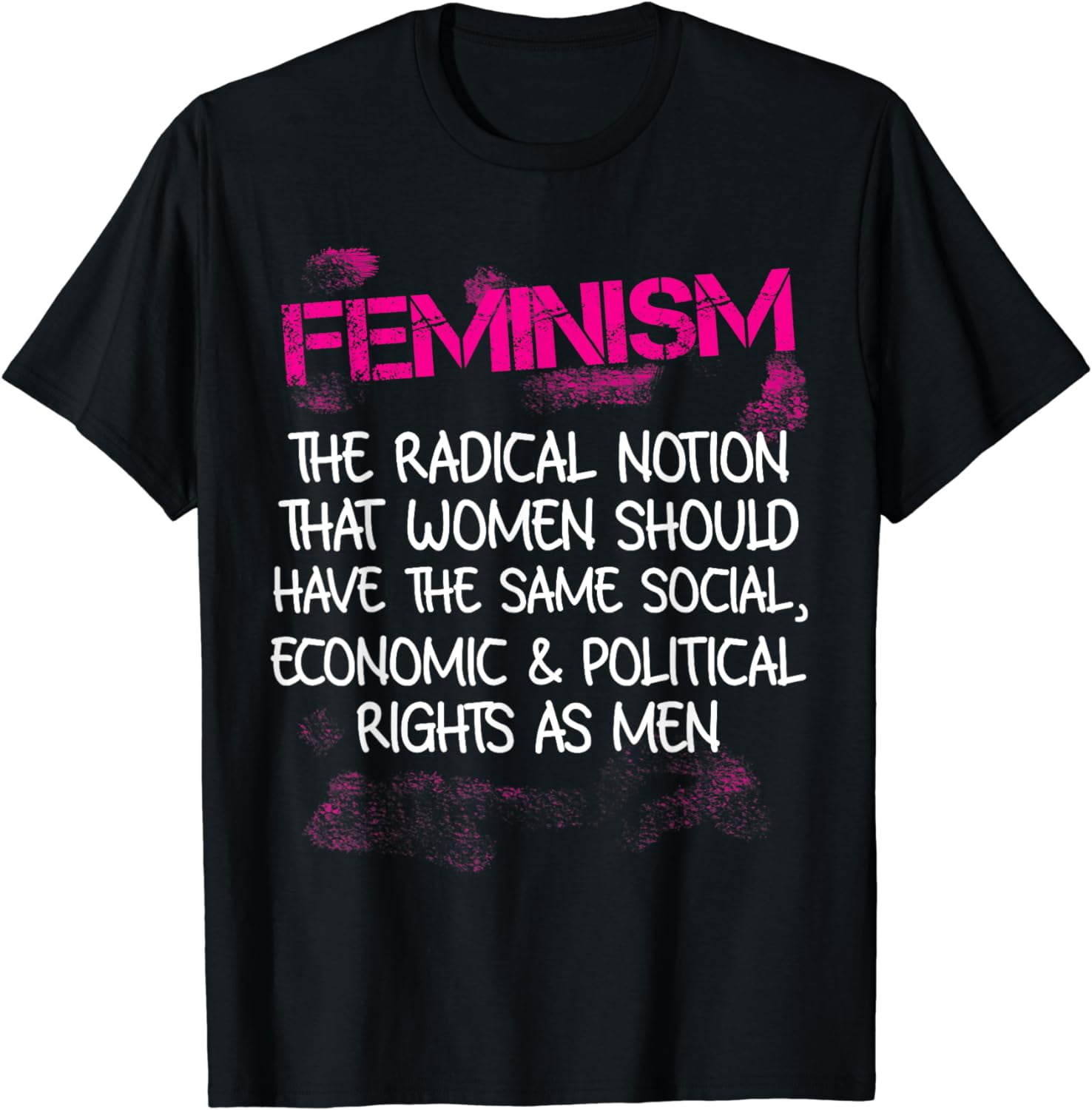 Cool Feminism Radical Notion Definition Funny Feminist Gift T-Shirt ...