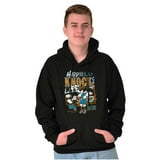 Cool Fighting Popeye Hard Knock Life Men Big & Tall Graphic Hoodie ...