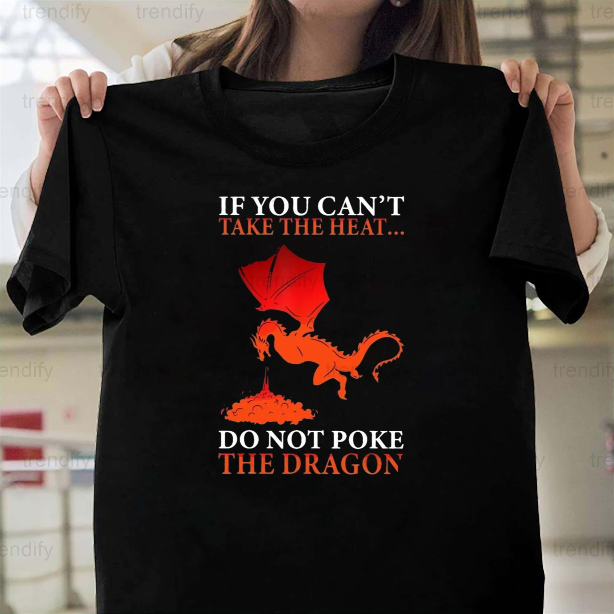 Cool Flame-Spewing Flying Mythical Fantasy Dragon Graphic Unisex T ...