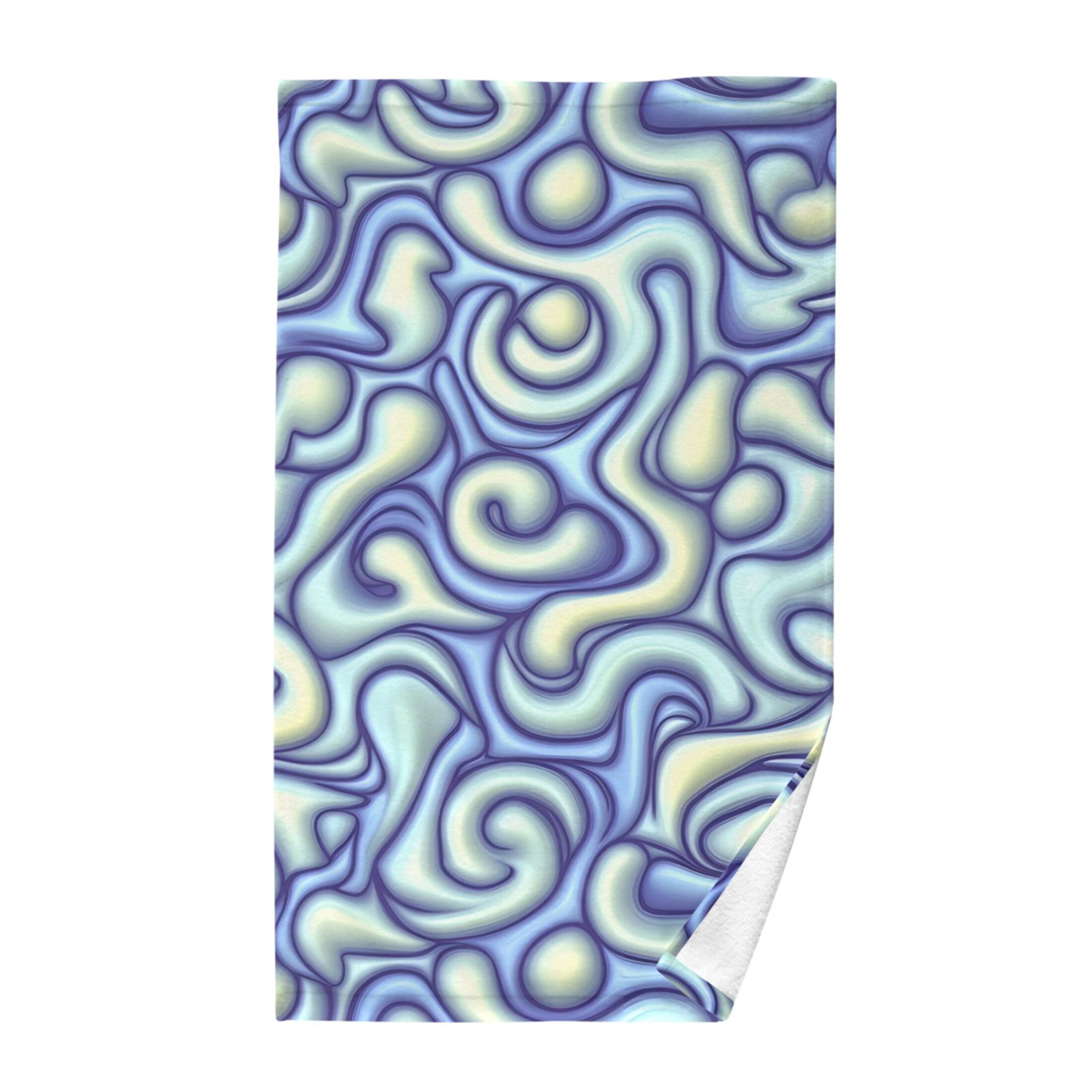 Cool Flow Bath Towel 100% Cotton Soft Thick High Absorbency Hand Face ...