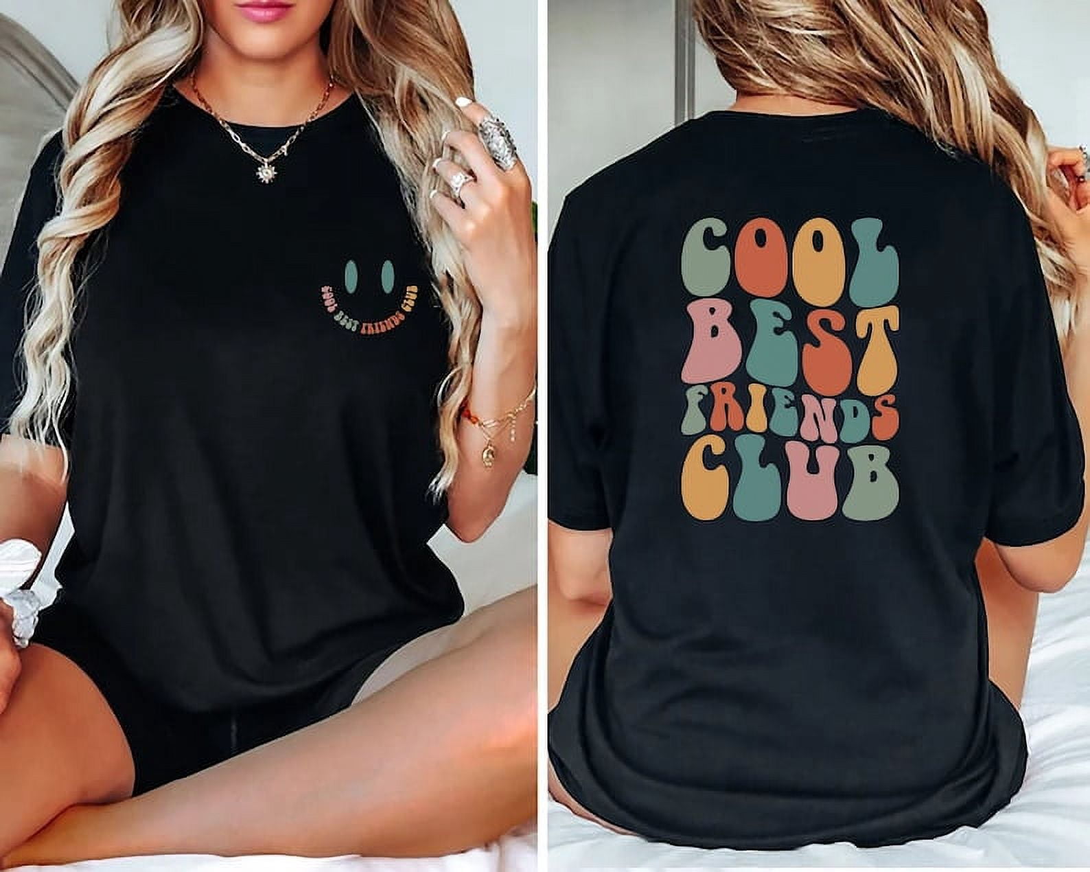 Cool Friends Club Best Friends Forever T-Shirt 2Side Squad, for men ...